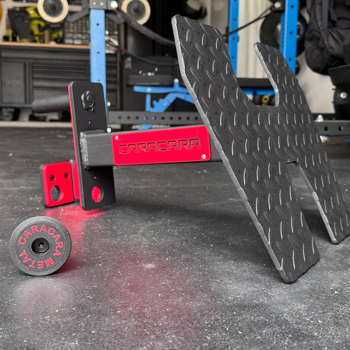 Power Rack Low Row Footplate – Caracara Metal